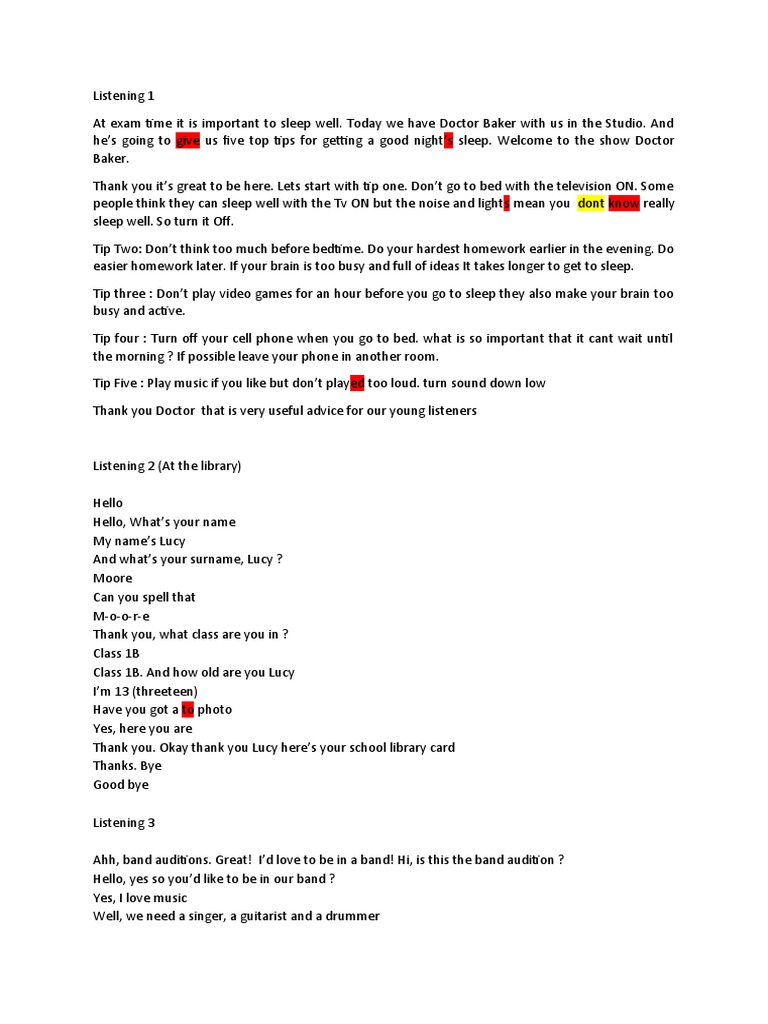 Tips for Teens: Sleep & Study | PDF | Weather | Internet Privacy