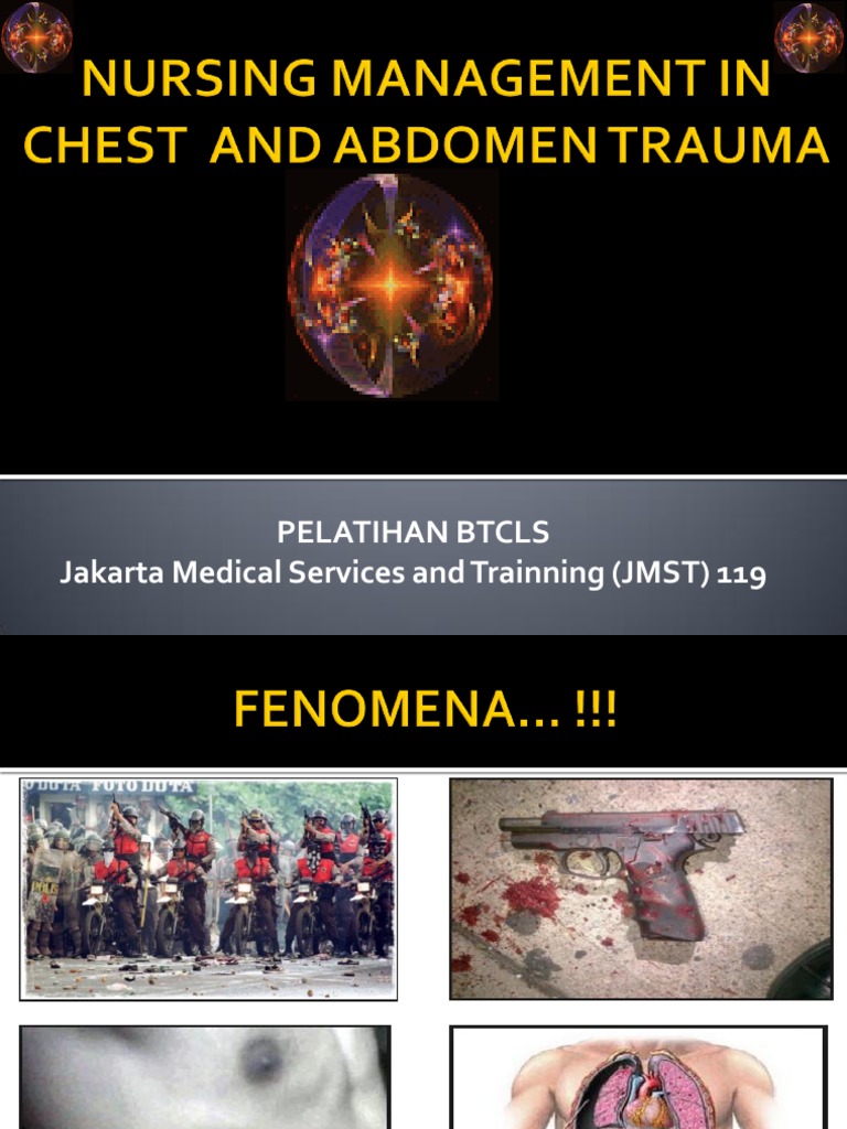 Manajemen Trauma Dada Dan Abdomen | PDF