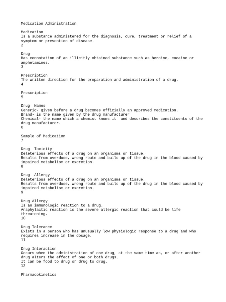 Medication Administration Guidelines | PDF | Topical Medication ...