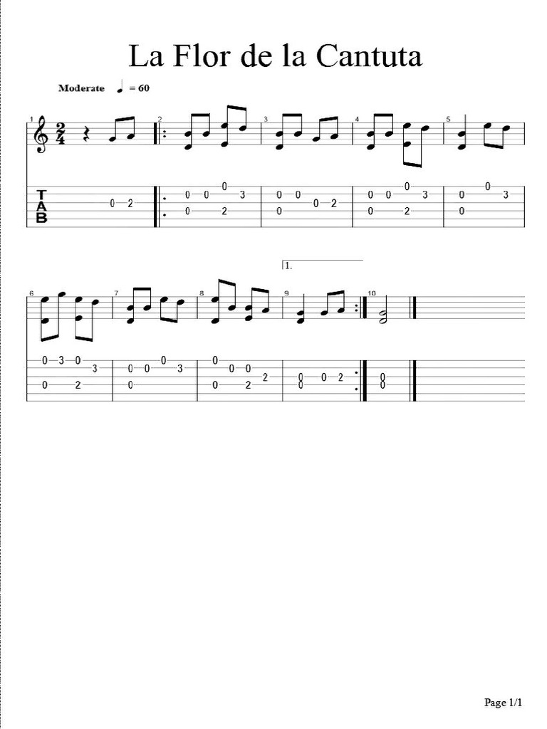 La Flor de La Cantuta | PDF