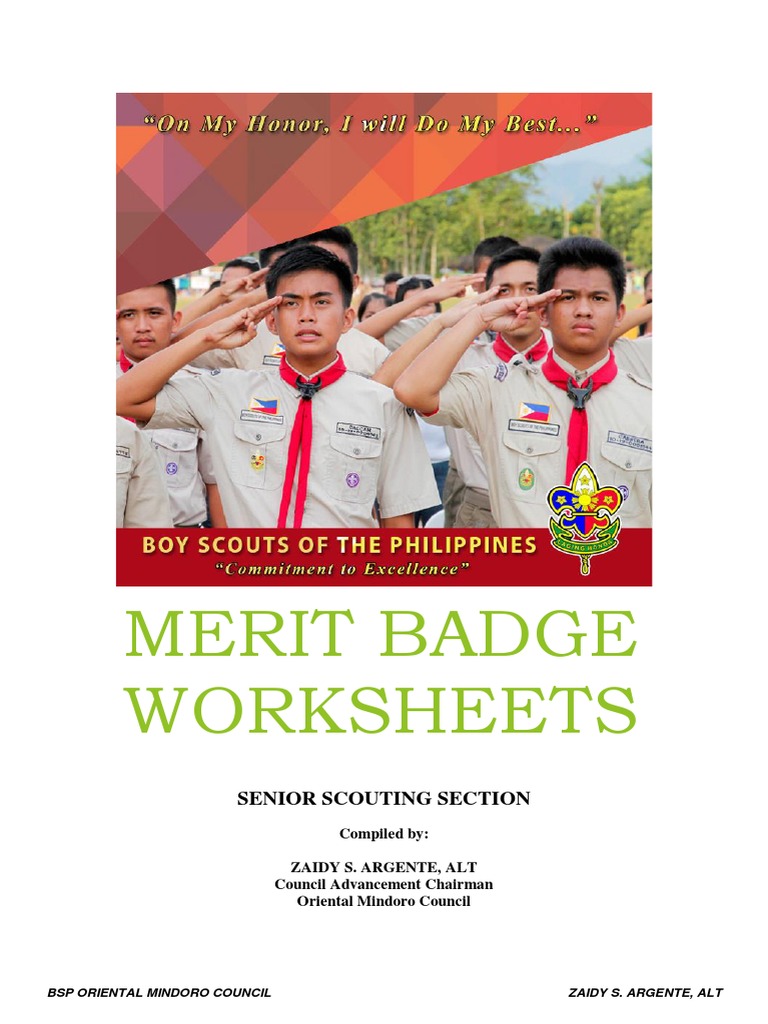 A Guide to Merit Badges for Senior Scouts | PDF | Scouting | Knot