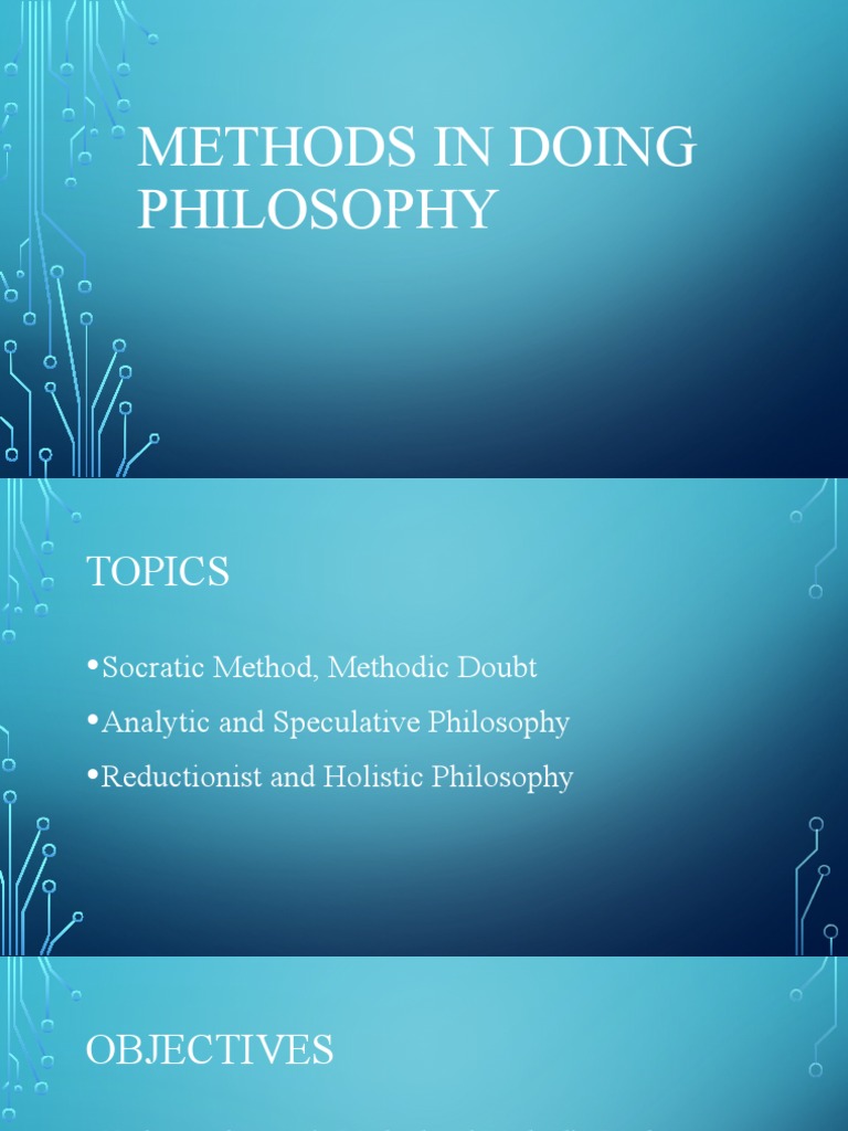Philosophical Methods Explained | PDF | Analytic Philosophy | Reductionism