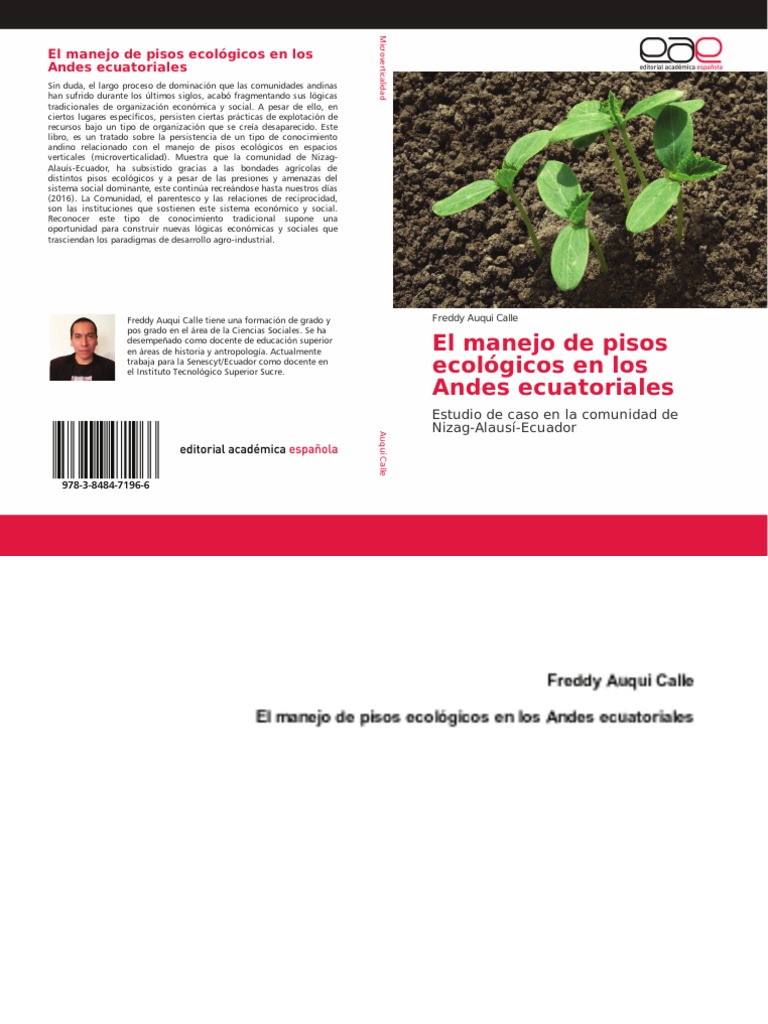 Libro. El manejo de los pisos ecologicos en los Andes ecuatoriales | PDF