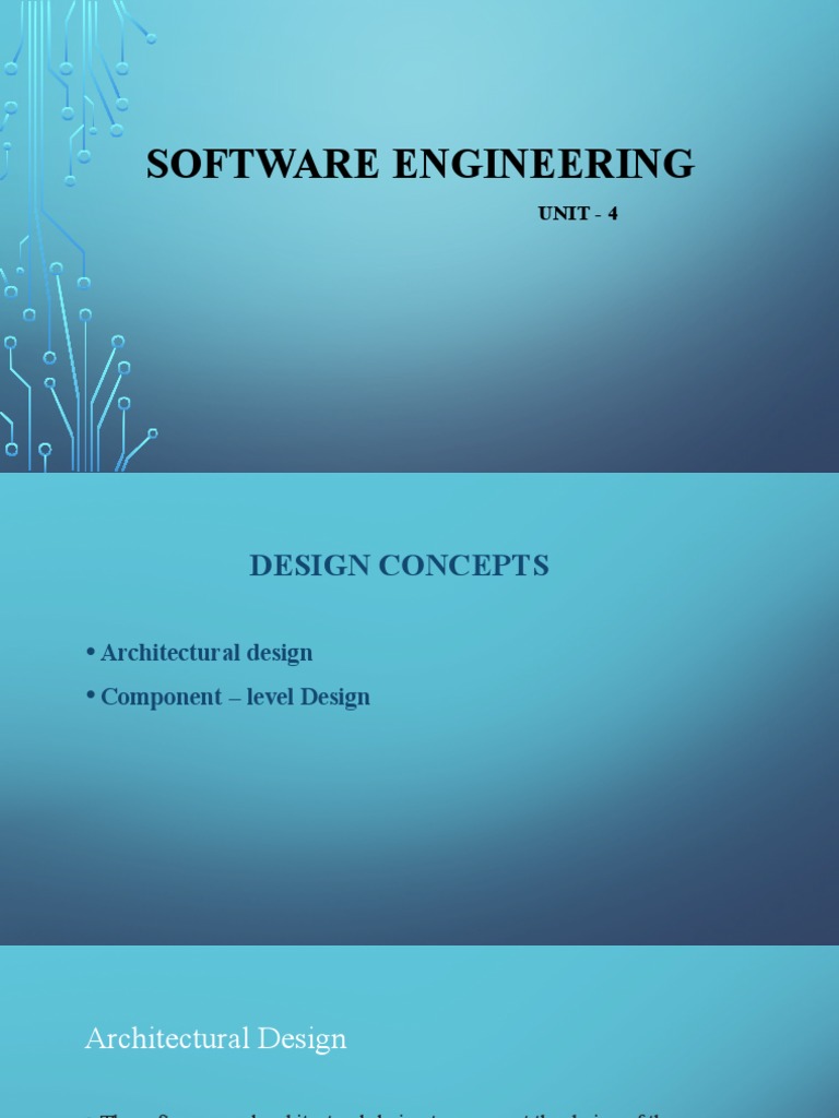 Unit 4 Se | PDF | Component Based Software Engineering | Software Architecture