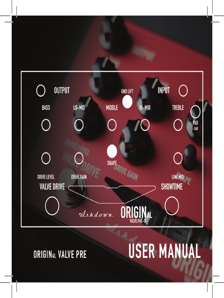 OriginAL Pre Man V2 | PDF | Audio Electronics | Sound Technology