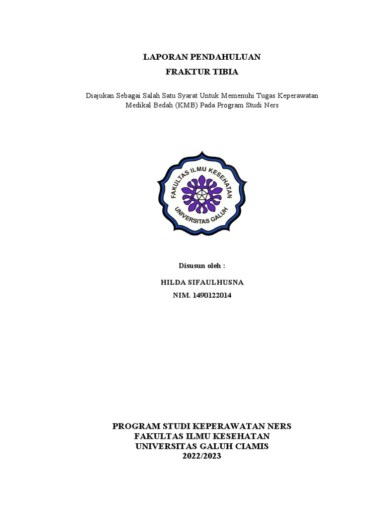 LP Fraktur Tibia Hilda | PDF