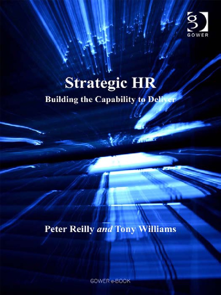 Strategic HR Building The Capability To Deliver | PDF | Human Resource ...