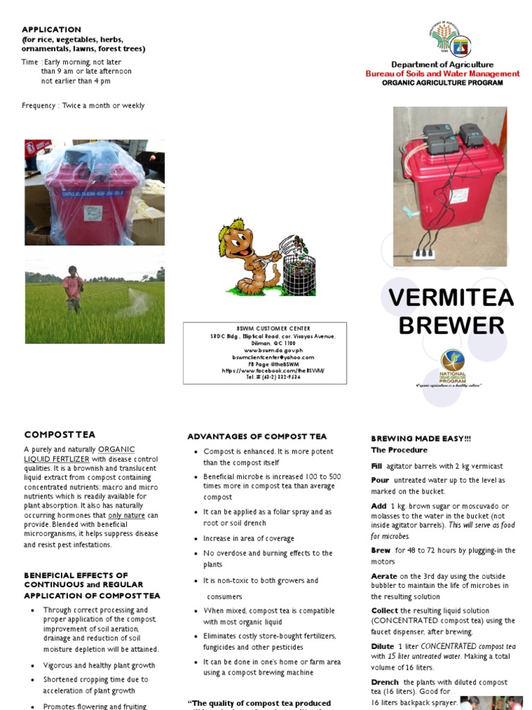 Vermitea Brewer | PDF | Compost | Soil