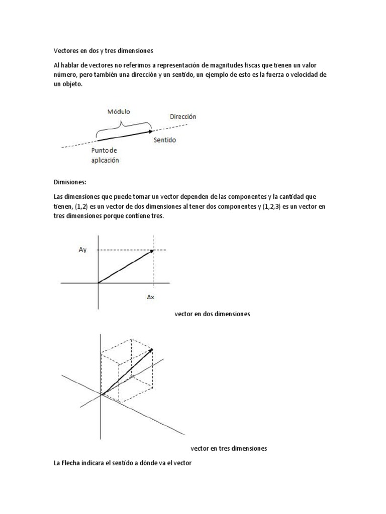 Vectores en Dos y Tres Dimensiones | PDF
