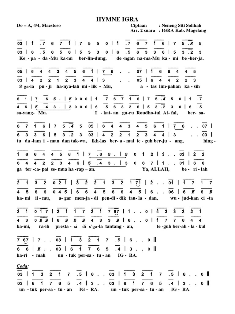 Hymne Igra Final | PDF