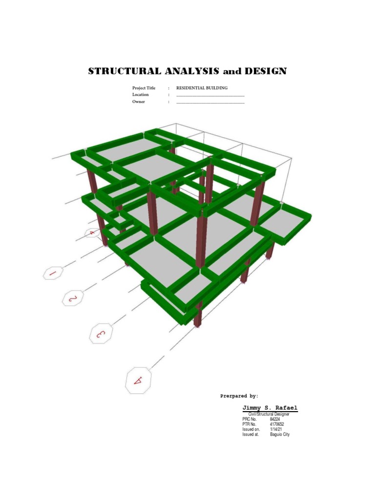 Structural Analysis For Residential Permit Pdf Beam Structure
