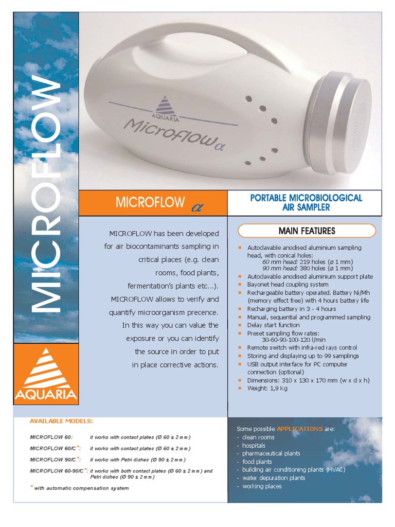 Ficha Técnica Microflow Alfa Aquaria | PDF | Computing | Manufactured Goods