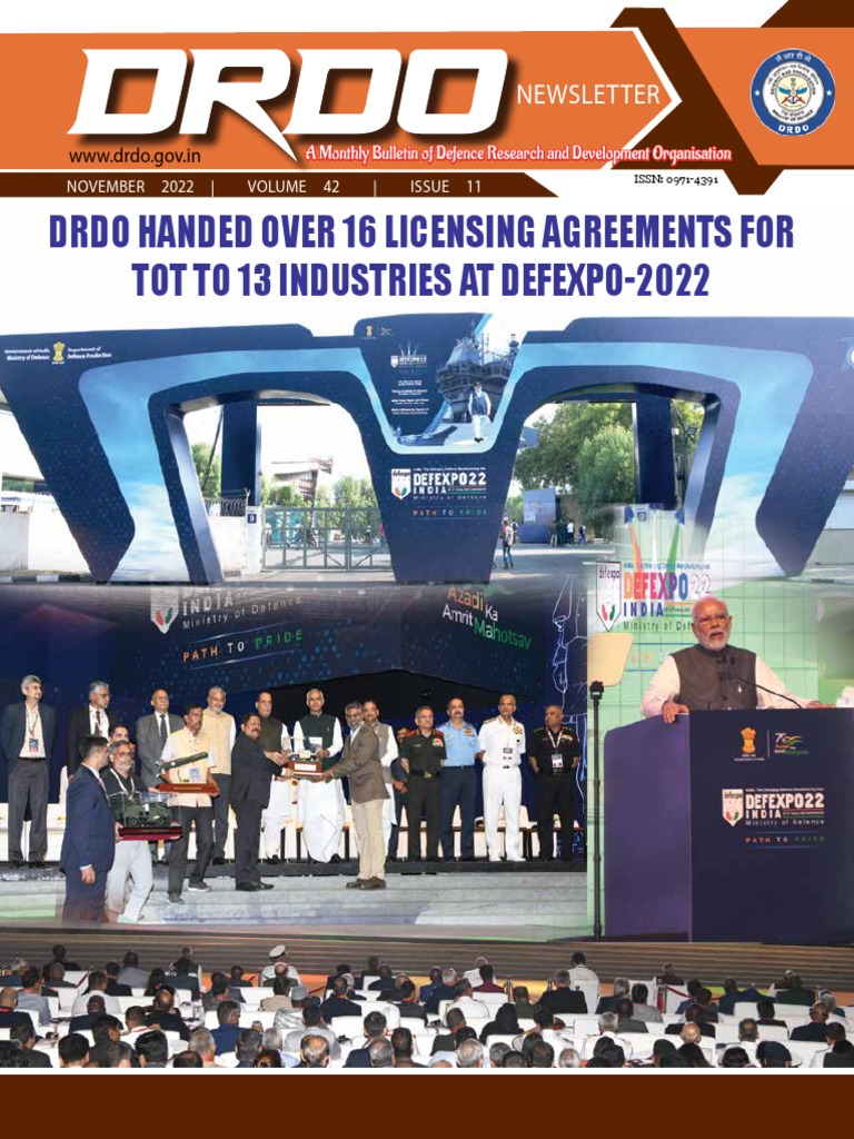 DRDO Transfers 16 Technologies to 13 Industries Through Licensing ...