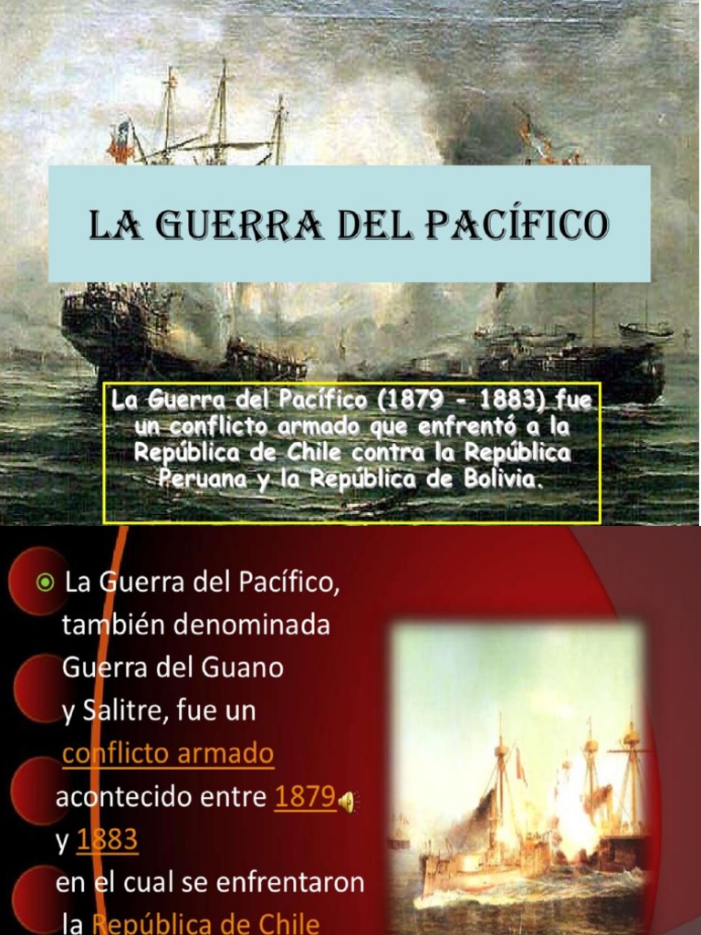 Guerra Del Pacifico Historia Tema 1 | PDF
