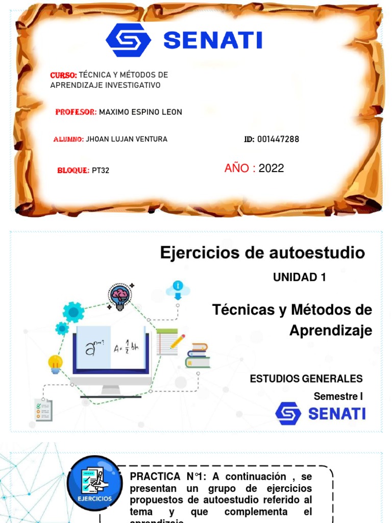 Ejercicios de Desarrollo | PDF | Aprendizaje | Modificación de comportamiento