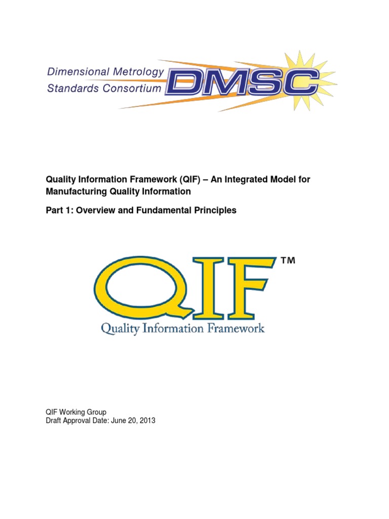 Qif Part1 Draft Foransi Comment | PDF | Xml Schema | Xml