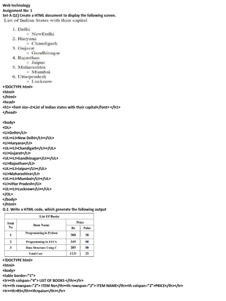 Web Technology Codes | Download Free PDF | Software Engineering | World ...