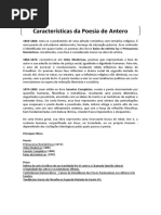 Análise Do Poema A Um Poeta de Antero de Quental | PDF | Poesia