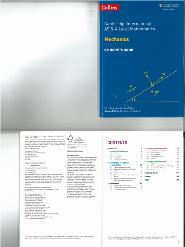 Mechanics Student's Book | PDF