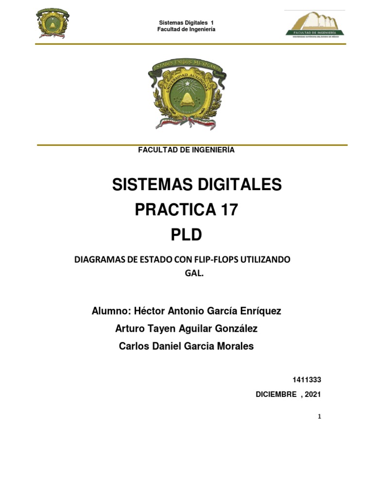 Practica 17 Sistemas | PDF | Información digital | Ciencias de la Computación