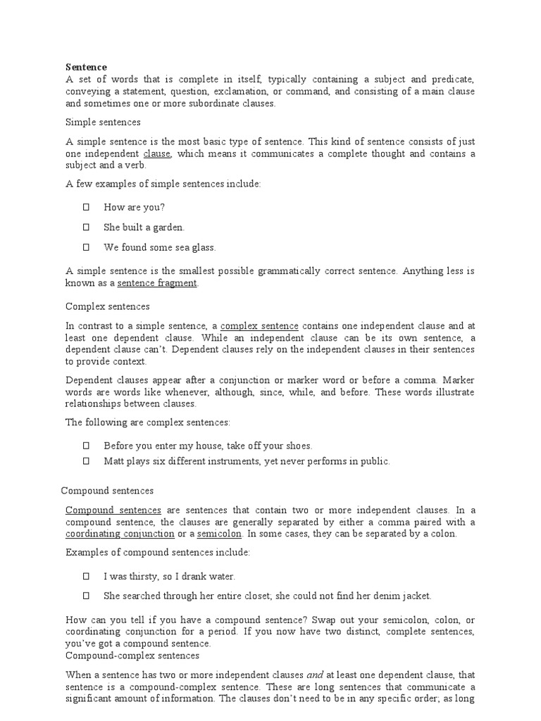 Understanding Sentence Structures | PDF | Adverb | Adjective