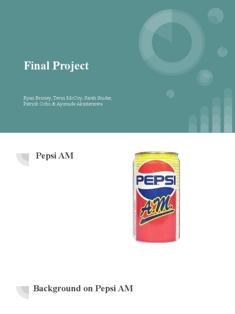 Pepsi Energy Final Slides | PDF | Pepsi Co | Drink
