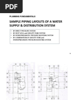 Pumproom Layout Bldg. 8 & 9: Scale 1:30M | PDF | Pump | Valve