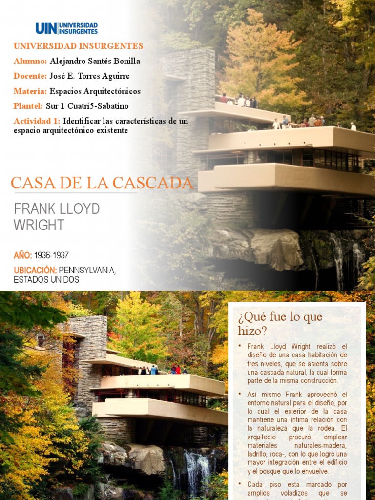 Casa de La Cascada | PDF