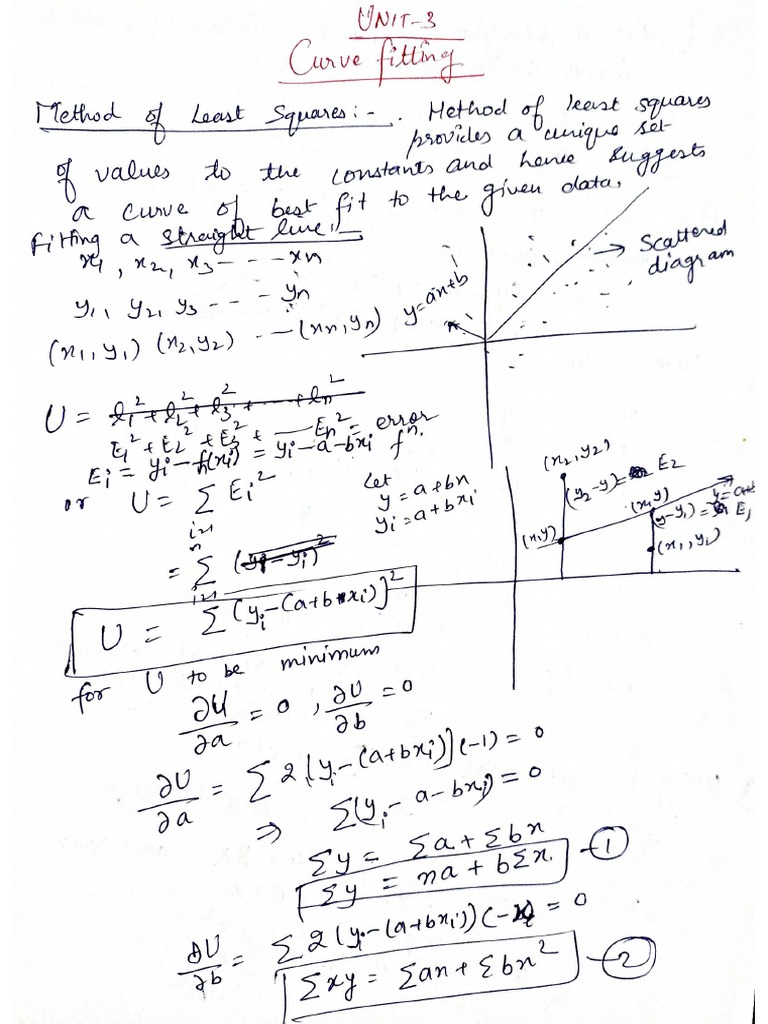KAS-302, Unit-3, Notes Maths | PDF