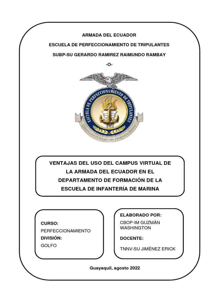 Ventajas del Campus Virtual Armada EC | PDF | Método de enseñanza ...