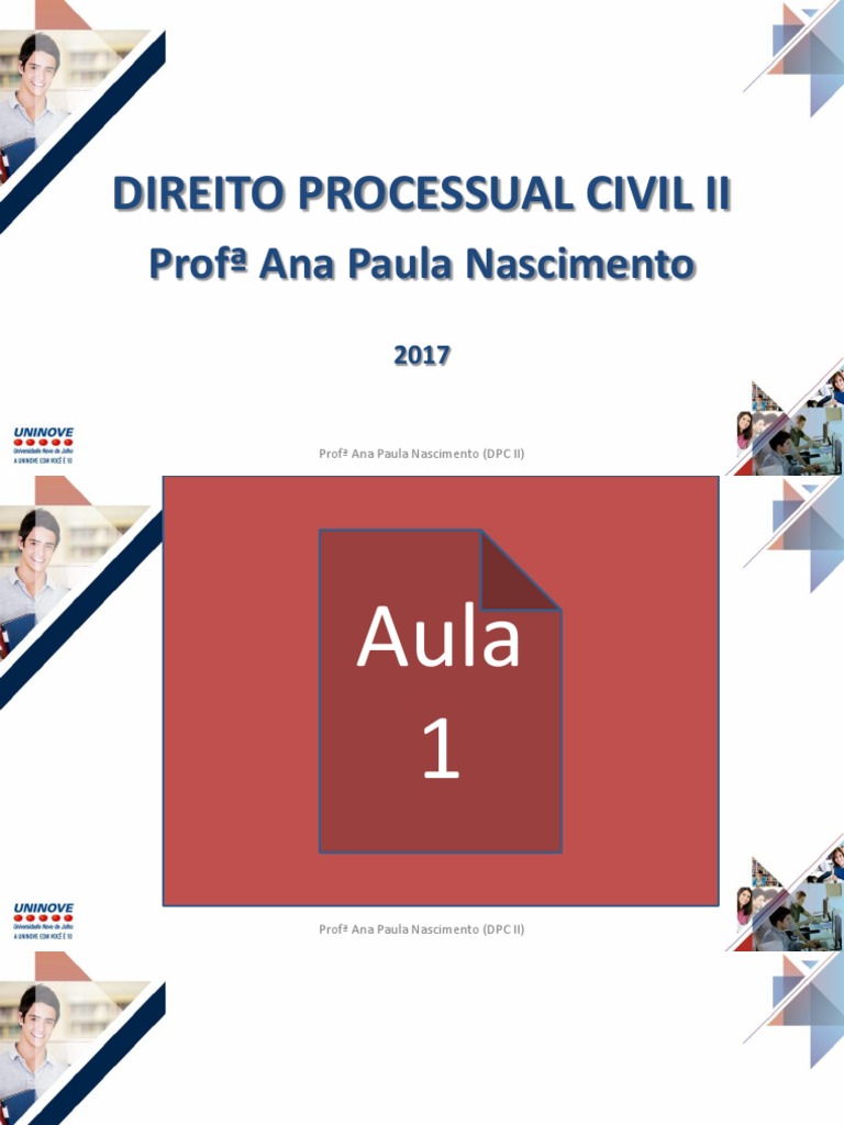 DPC II - Aula 1 (Teoria Geral Das Provas) | PDF | Prova (jurídico) | Juiz
