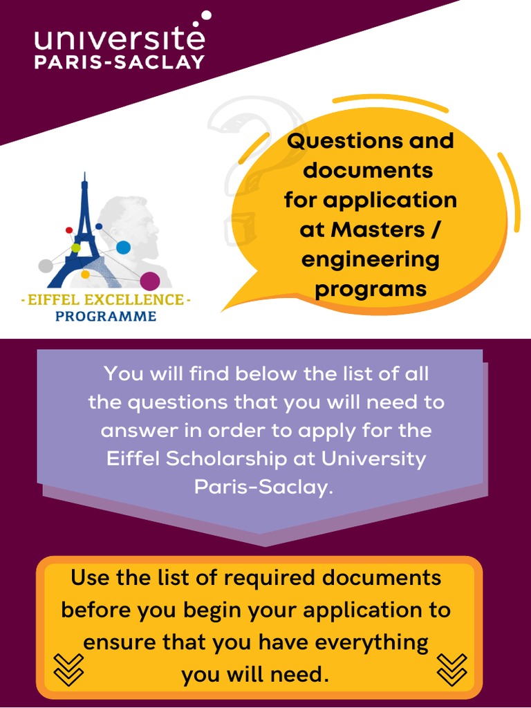 En - Master Bourse Eiffel | PDF | Diploma | Academic Degree