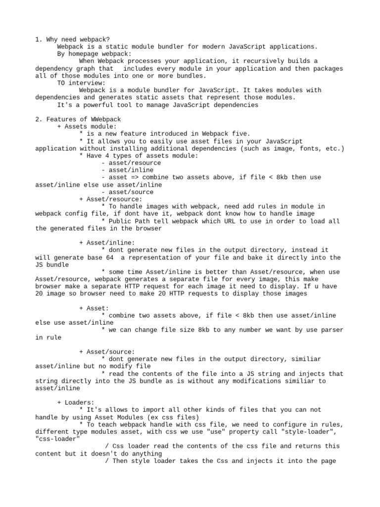 Web Pack Pdf Java Script World Wide Web