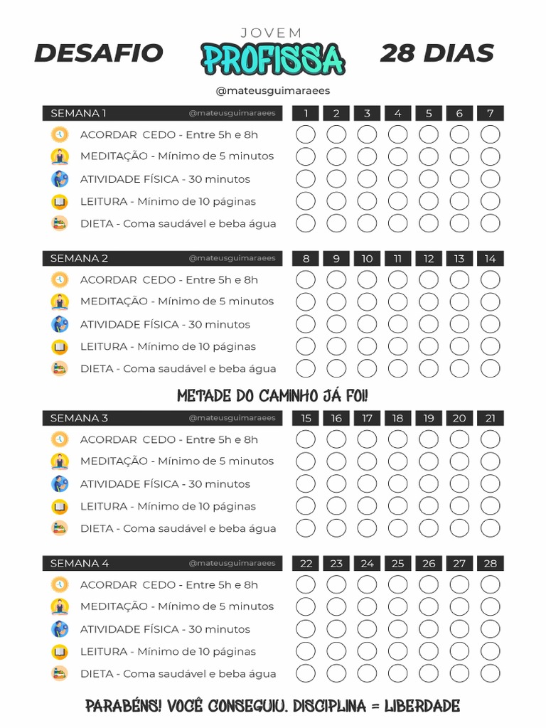 Desafio 28 Dias | PDF
