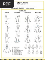 Rigging Equipment Capacity Charts | PDF
