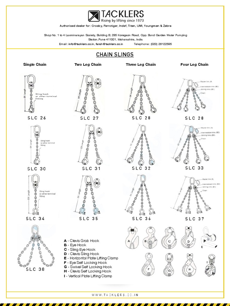 Chain Chain Slings | PDF | Corrosion | Hypothermia