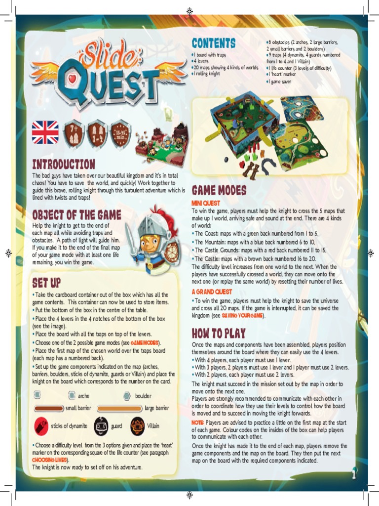 97 Slide Quest Regle Multilingue | PDF | Mobile Computers