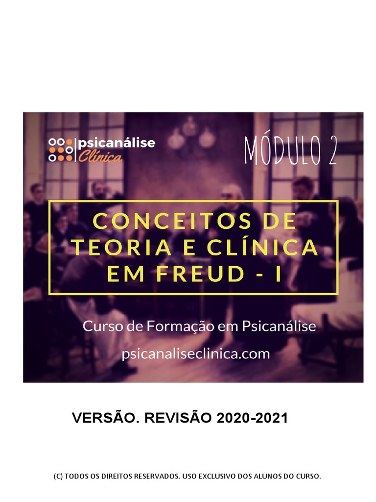 Apostila Mod 02 - Conceito de Teoria I | PDF | Sigmund Freud | Psicanálise