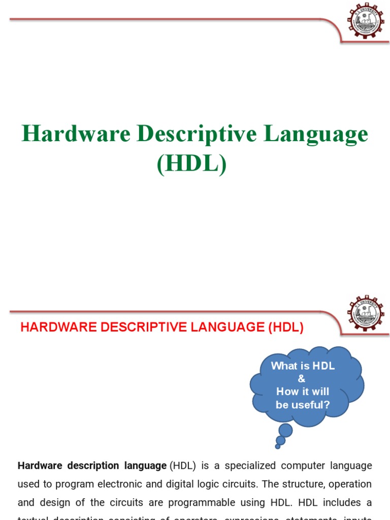 4 HDL-Programming | PDF | Hardware Description Language | Logic Gate