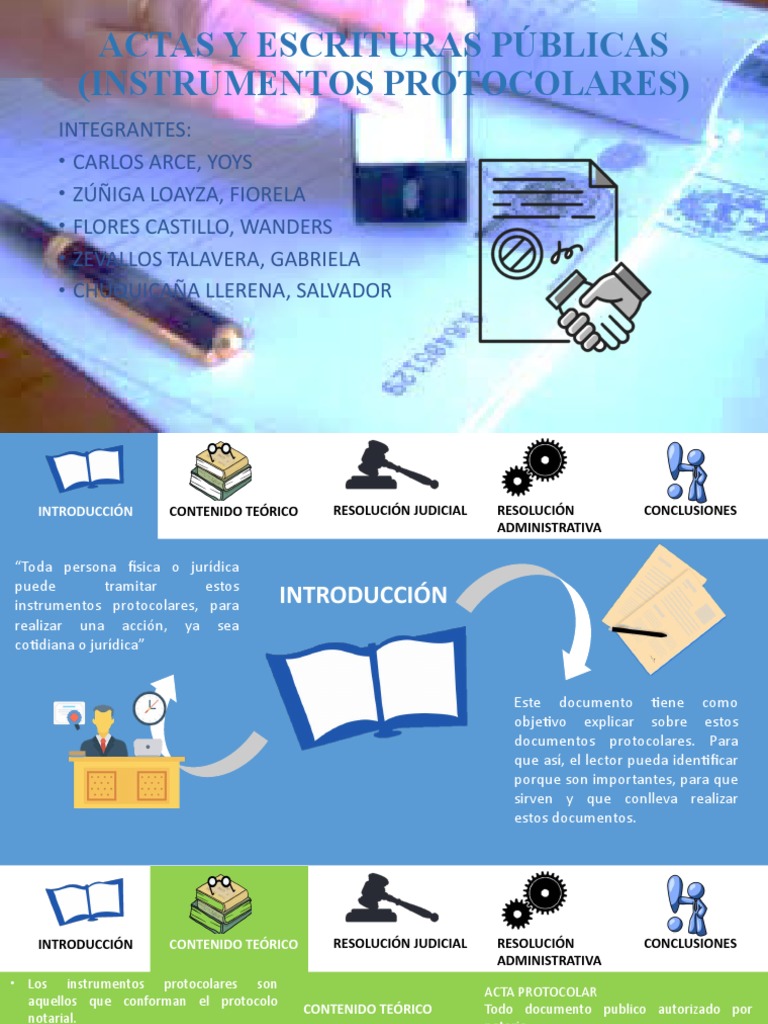 Instrumentos Protocolares y Legalidad | PDF | Gobierno | Justicia