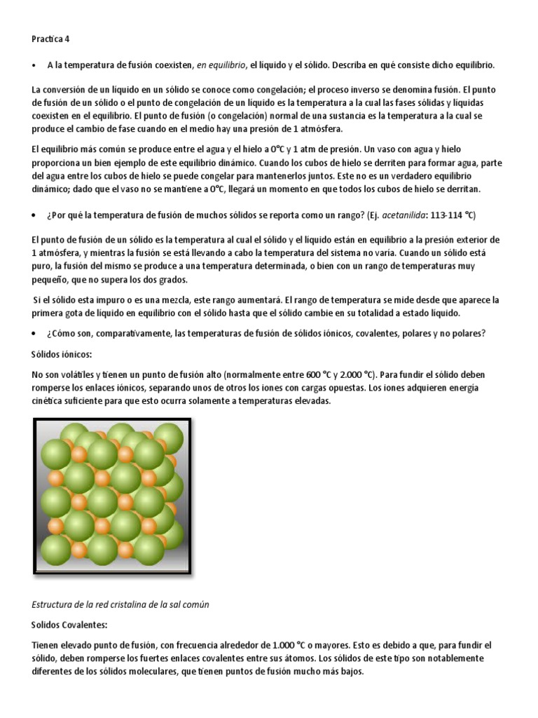 Propiedades de Sólidos Covalentes | PDF