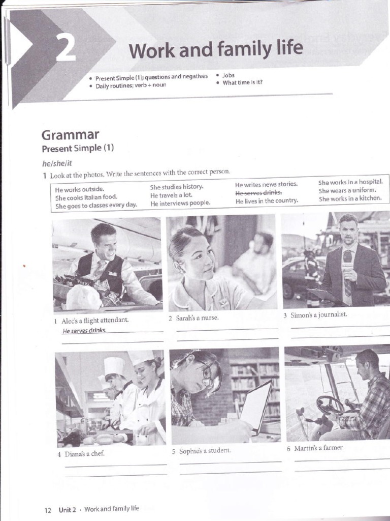 Headway Elementary Workbook 5th Edition PDF Free | PDF | Morphology ...