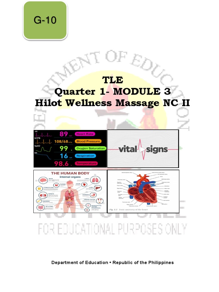 TLE Hilot Wellness Massage G 10 Module 3 HWM Lesson1 Identify Information of Client 3 | PDF ...
