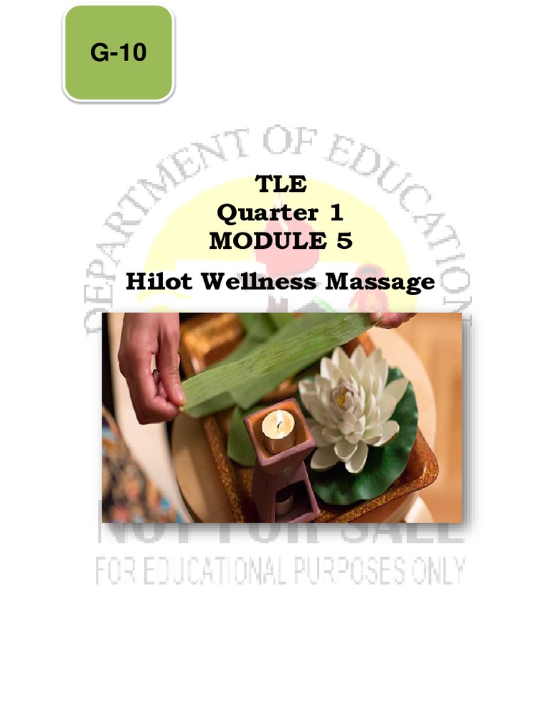TLE Hilot Wellness Massage G 10 Module 5 Lesson 1 Identidfy Vital Information 2 | PDF | Massage ...