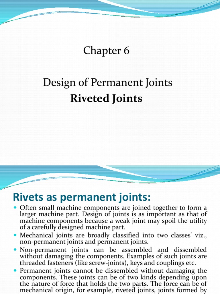 Lecture 6 Riviting Design | Download Free PDF | Rivet | Strength Of ...