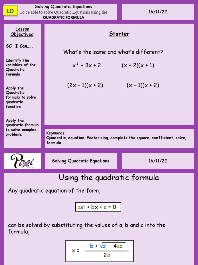 1-3-solving-quadratic-equations-quadratic-formula-pdf-quadratic