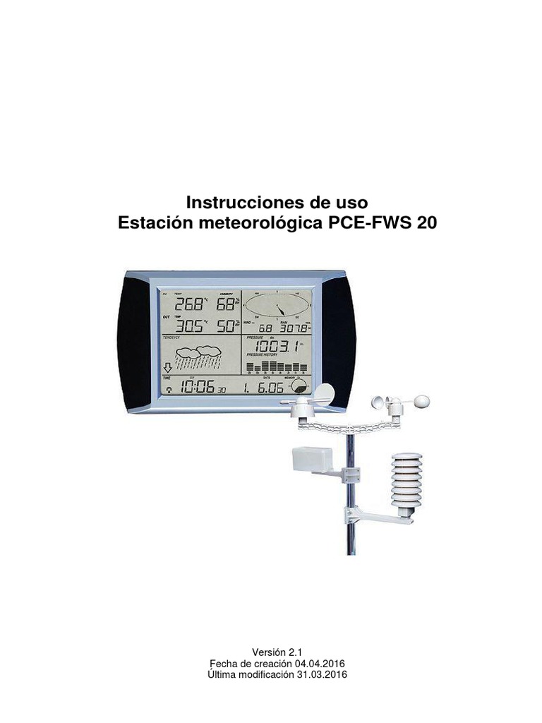 Manual Pce Fws 20 V 2 1 | PDF | Archivo de computadora | Pascal (Unidad)