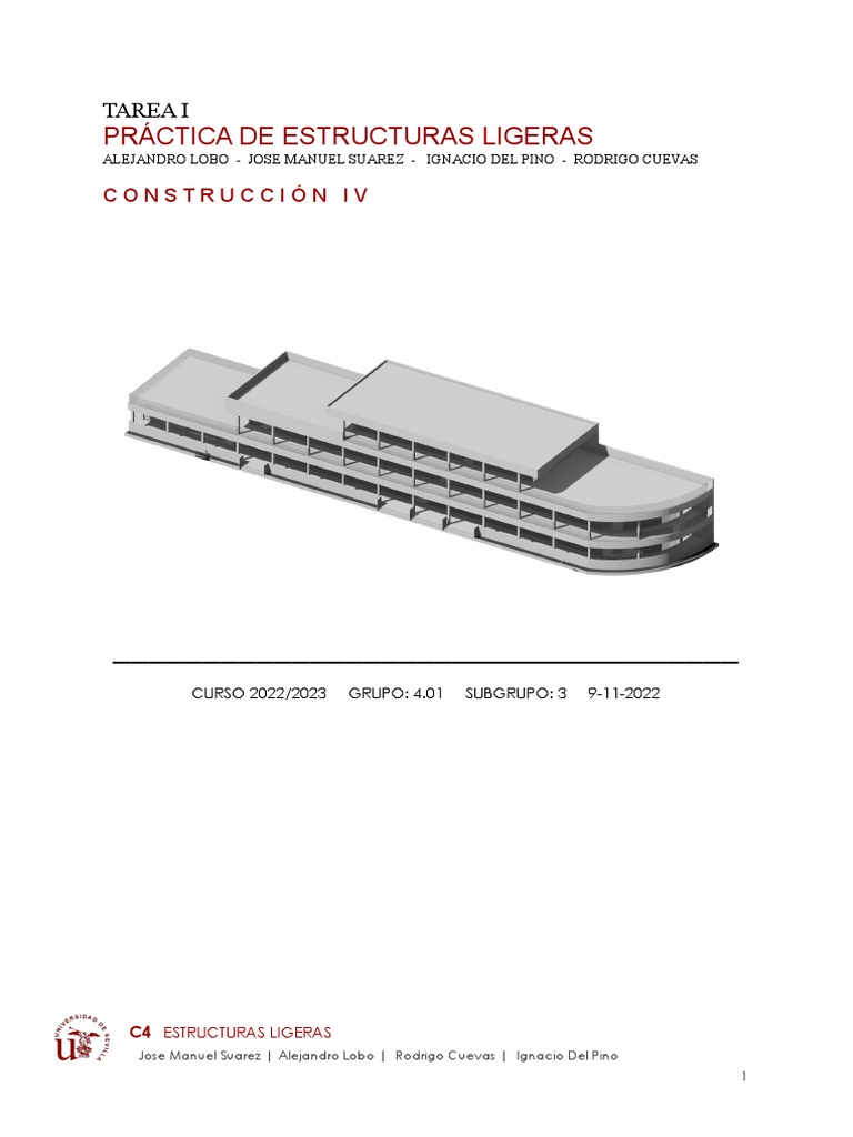 Análisis estructural y predimensionado de una edificación para un club ...
