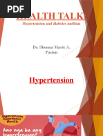 Hypertension Sample Pamphlet | PDF