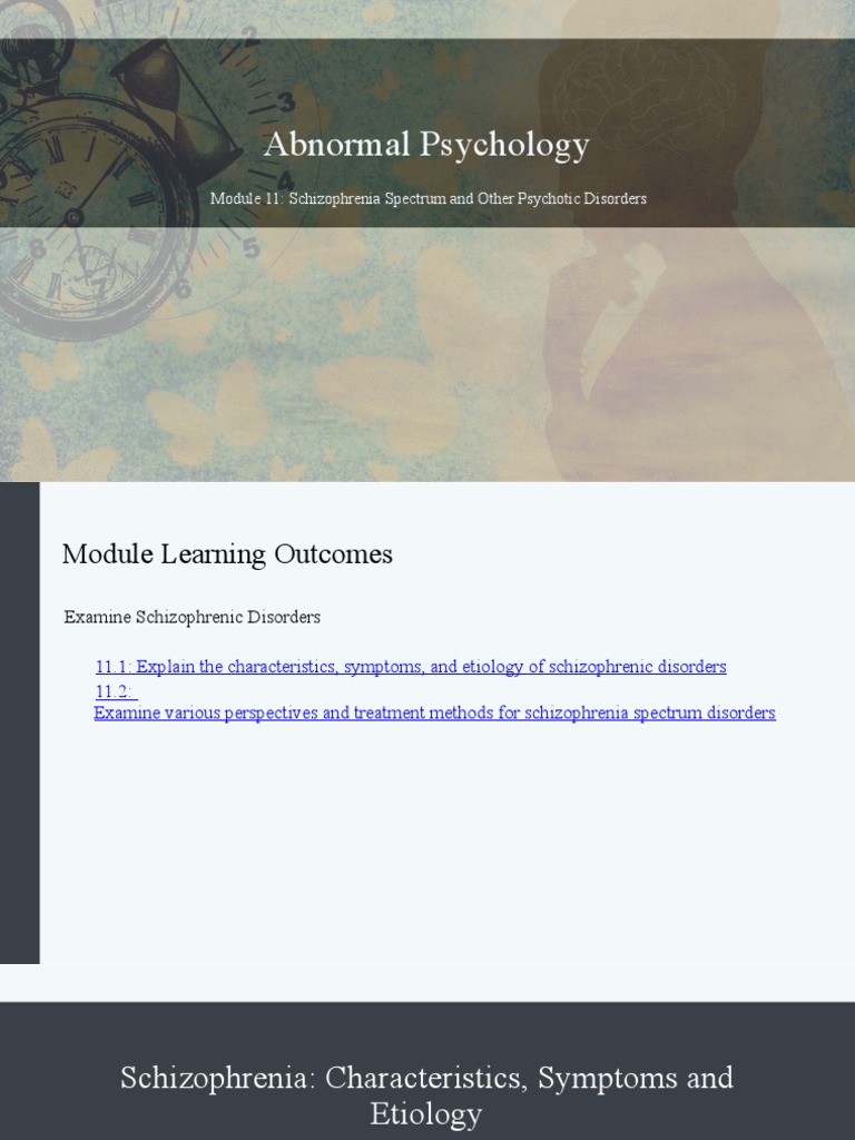 Schizophrenia: Symptoms and Treatments | PDF | Schizophrenia | Psychosis